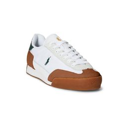 Polo Ralph Lauren Sneaker 'HESTER PP' Herren Gr&ouml;&szlig;e 40 hellbeige / dunkelgr&uuml;n / wei&szlig;