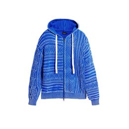 Desigual Pullover Damen Gr&ouml;&szlig;e XL blau