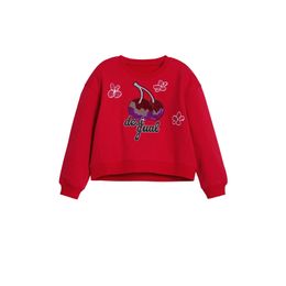 Desigual Sweatshirt M&auml;dchen Gr&ouml;&szlig;e 158/164 mischfarben / rot