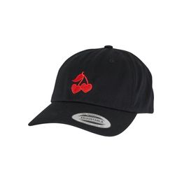Mister Tee Cap 'Heart Cherries' Damen Gr&ouml;&szlig;e 55/60 knallrot / schwarz / silber