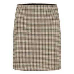 PART TWO Rock 'CorinnePW' Damen Gr&ouml;&szlig;e 36 beige / braun / grau