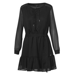 Koroshi Kleid Damen Gr&ouml;&szlig;e 42 schwarz Winterkleid