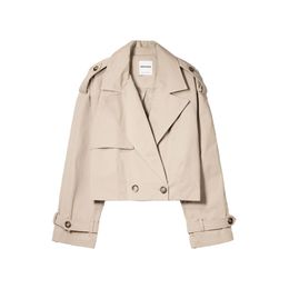 Bershka Jacke Damen Gr&ouml;&szlig;e XS dunkelbeige