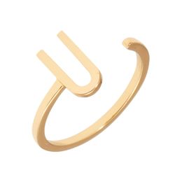 Design Letters Ring Damen Gr&ouml;&szlig;e 50/60 gold