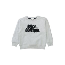 STACCATO Sweatshirt Jungen Gr&ouml;&szlig;e 92/98 graumeliert / schwarz