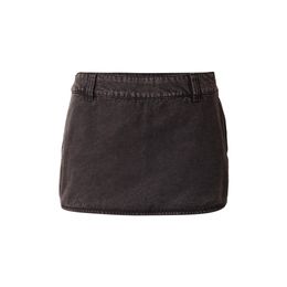 WEEKDAY Rock 'Cats Mini' Damen Gr&ouml;&szlig;e 40 grey denim