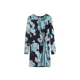 Desigual Kleid Damen Gr&ouml;&szlig;e 40 gr&uuml;n / mischfarben Winterkleid