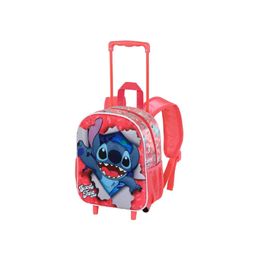 Lilo and Stitch Lilo und Stitch Thing-Kleiner 3D Rucksack R&auml;dern, Rosa