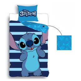 Lilo and Stitch Lilo & Stitch Bettw&auml;sche f&uuml;r kleine Fans Blaues Design Wendebettw&auml;sche