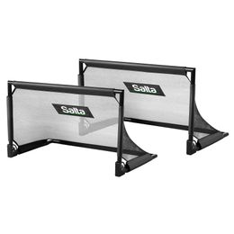 Salta Challenge 100 x 60 x 60 cm zusammenklappbare Fu&szlig;balltore (2 pcs)