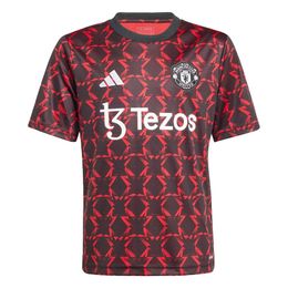 adidas Performance Funktionsshirt 'Manchester United Pre-Match' Jungen Gr&ouml;&szlig;e 152 bordeaux / schwarz / wei&szlig;