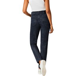 Ascari Damen 5-Pocket-Jeans mit Softtouch-Oberfl&auml;che, blue-black, Gr&ouml;&szlig;e 21