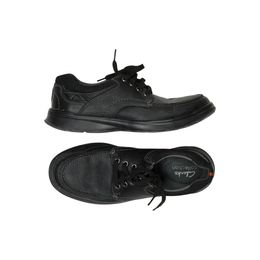 Clarks Halbschuh Herren Größe 41 Second Hand schwarz