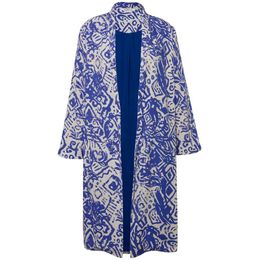 Angel of Style Kimono Damen Gr&ouml;&szlig;e XXL ecru / blau