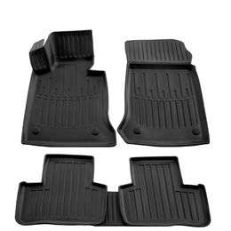 Boni-Shop&reg; Gummimatten Auto, f&uuml;r Mercedes GLK X204 (2008-2015), 3D, passgenau, Polyurethan, Autofu&szlig;matten
