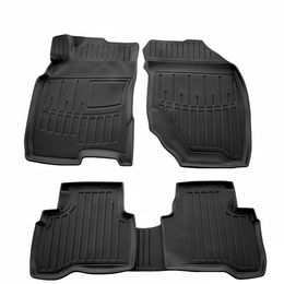 Boni-Shop&reg; Gummifu&szlig;matten Auto 3D, passgenau f&uuml;r NISSAN X-Trail (T30) (2001-2007)