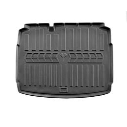 Boni-Shop&reg; 3D Kofferraumwanne f&uuml;r SEAT Leon II (1P) Schr&auml;gheck (2005-2012), passgenau, Polyurethan