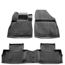 Boni-Shop® Gummifußmatten Auto für RENAULT Grand Scenic (2016-2021), 3D, passgenau, Autofußmatten