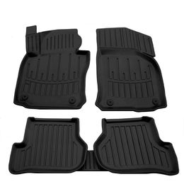 Boni-Shop&reg; Fu&szlig;matten Auto, Gummifu&szlig;matten 3D f&uuml;r SEAT Leon II (1P) (2005-2012)
