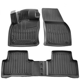 Boni-Shop&reg; Gummifu&szlig;matten Auto Set f&uuml;r VOLKSWAGEN Touran II (2015-...), 3D, passgenau