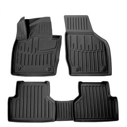 Boni-Shop&reg; Gummifu&szlig;matten Audi Q3, 3D Auto Fu&szlig;matten Gummi, Audi Q3 8U (2011-2019), Passgenau
