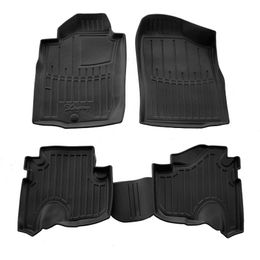 Boni-Shop&reg; Gummifu&szlig;matten Auto 3D f&uuml;r TOYOTA Land Cruiser Prado J90, 3-t&uuml;rig, 1996-2002, passgenaue Autofu&szlig;matten