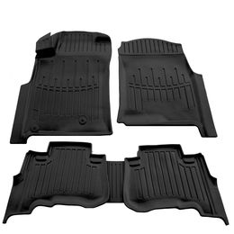 Boni-Shop&reg; Gummimatten Auto f&uuml;r TOYOTA Land Cruiser Prado (J120) (2002-2009), 3D, passgenaue Autofu&szlig;matten