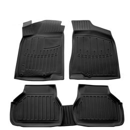 Boni-Shop&reg; Gummifu&szlig;matten Auto 3D f&uuml;r VOLKSWAGEN Passat B4 (1993-1996), passgenaue Autofu&szlig;matten