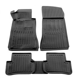 Boni-Shop&reg; Gummimatten Auto Set f&uuml;r Mercedes-Benz W202 C (1993-2001), 3D, passgenau, wetterfest, hohe Seiten