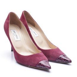 Jimmy Choo Pumps Damen Gr&ouml;&szlig;e 39 Second Hand bordeaux