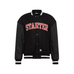Starter Black Label Jacke Herren Gr&ouml;&szlig;e L rot / schwarz / wei&szlig;