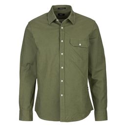 Replay Button Up Shirt male Green size 3XL