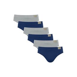 Sloggi Panty 'GO Natural' male Blue, Grey size L