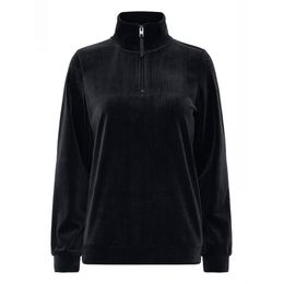 oxmo Sweater ' OXEBBA HALFZIP ' female Black size XL