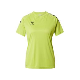 Hummel Funktionsshirt 'Core XK' Damen Gr&ouml;&szlig;e XXL limone / grau / schwarz