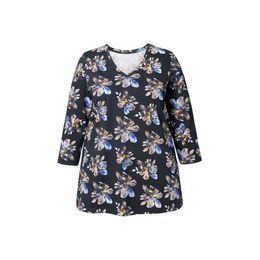 Ulla Popken Shirt female Blue size 62-64