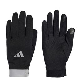 adidas Performance Sporthandschuhe 'Running CLIMAWARM' Herren Gr&ouml;&szlig;e M basaltgrau / schwarz