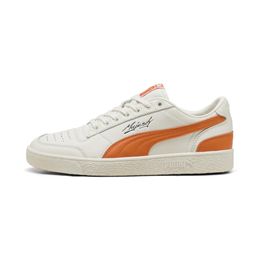 Puma Sneaker low 'Majesty' Herren Gr&ouml;&szlig;e 51 orange / wei&szlig;