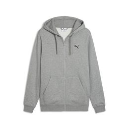 Puma Athletic Zip-Up Hoodie male Grey size M