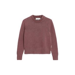 armedangels Strickpullover AMALIAAS GMT DYE Damen Gr&ouml;&szlig;e XS bordeaux