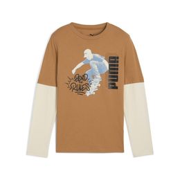 Puma Shirt 'Mid90s' boy Brown size 128