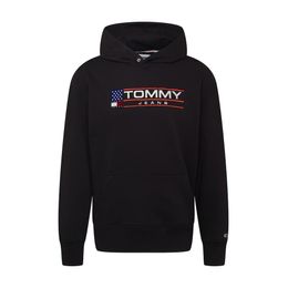 Tommy Jeans Sweatshirt 'Modern Sport' Herren Größe XL blau / rot / schwarz / weiß
