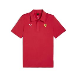 Puma Funktionsshirt 'Scuderia Ferrari' Herren Gr&ouml;&szlig;e L dunkelblau / gelb / rot / wei&szlig;
