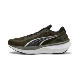 Puma Laufschuh 'Scend Pro 2' Herren Gr&ouml;&szlig;e 43 oliv / schwarz / wei&szlig;