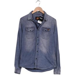 Superdry Hemd Herren Größe S Second Hand blau
