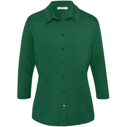 Peter Hahn - Jersey-Bluse mit 3/4-Arm, gr&uuml;n, Gr. 38 / S