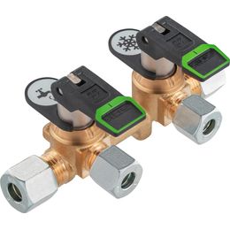 GOK Verteilerblock lang KSV-AB2 PS16bar RVS8 x 2xRVS8 x RVS8 ML+DL SV - Gasadapter und -kupplung