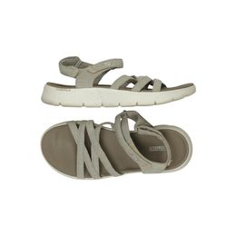 Skechers Sandalen Damen Gr&ouml;&szlig;e 41 Second Hand beige