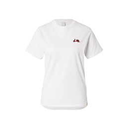 Iriedaily Shirt 'Fast Scooter' Damen Gr&ouml;&szlig;e L orange / rot / schwarz / wei&szlig;