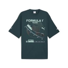 Puma Funktionsshirt 'F1' Herren Gr&ouml;&szlig;e XS smaragd / mint / dunkelgr&uuml;n / schwarz